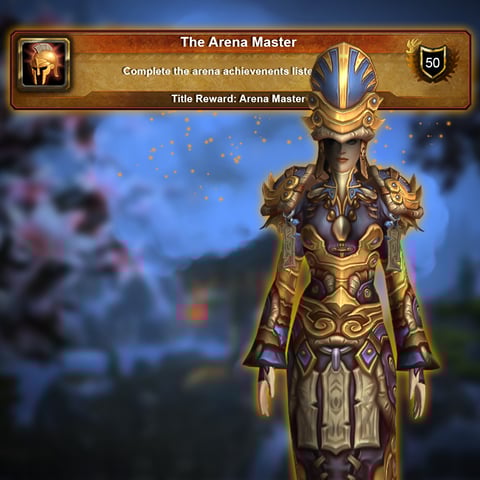 Pandaria Classic The Arena Master Boost, Buy MoP Classic The Arena ...