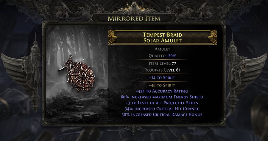 Buy Path of Exile 2 Mirrored Amulet, PoE 2 Mirrored Amulet for Sale ...