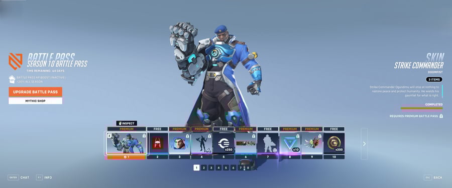 Buy Overwatch Battle Pass Bosting, OW2 Season 2 Battle Pass at Overgear.com