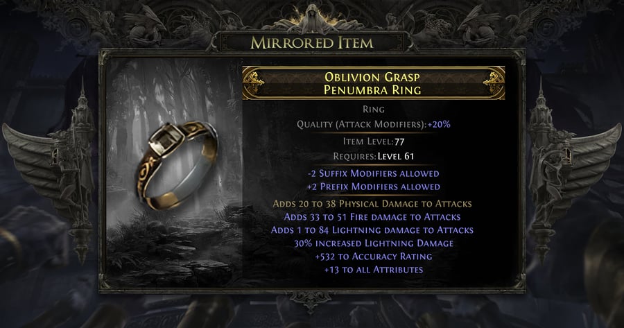 Buy Path of Exile 2 Mirrored Ring, PoE 2 Mirrored Ring for Sale | Overgear