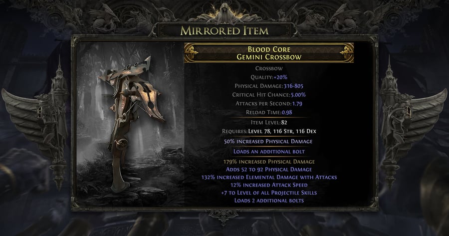 Buy Path of Exile 2 Mirrored Crossbow, PoE 2 Mirrored Crossbow for Sale ...