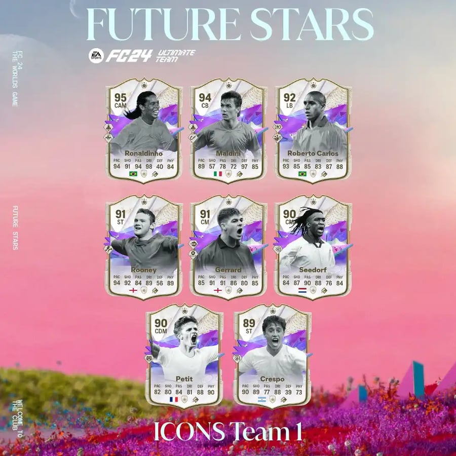 Buy FC24 Future Stars Icons Boost, Pro EA Sports FC 24 FSI cards ...