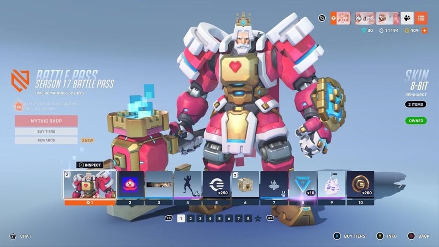 Buy Overwatch 2 Battle Pass Boosting, OW2 Battle Pass Boost Service