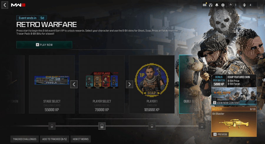 Buy MW3 Bit Blaster Blueprint Boost, Modern Warfare 3 Retro Warfare ...