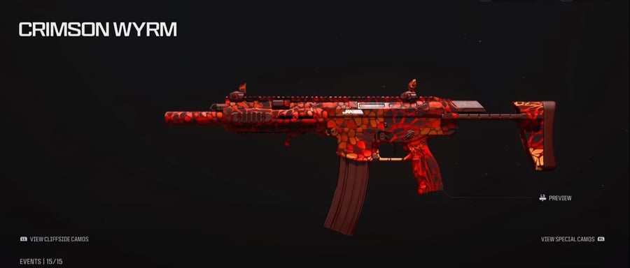 Buy MW3 Crimson Wyrm Camo, Pro Modern Warfare 3 Crimson Wyrm Camo ...