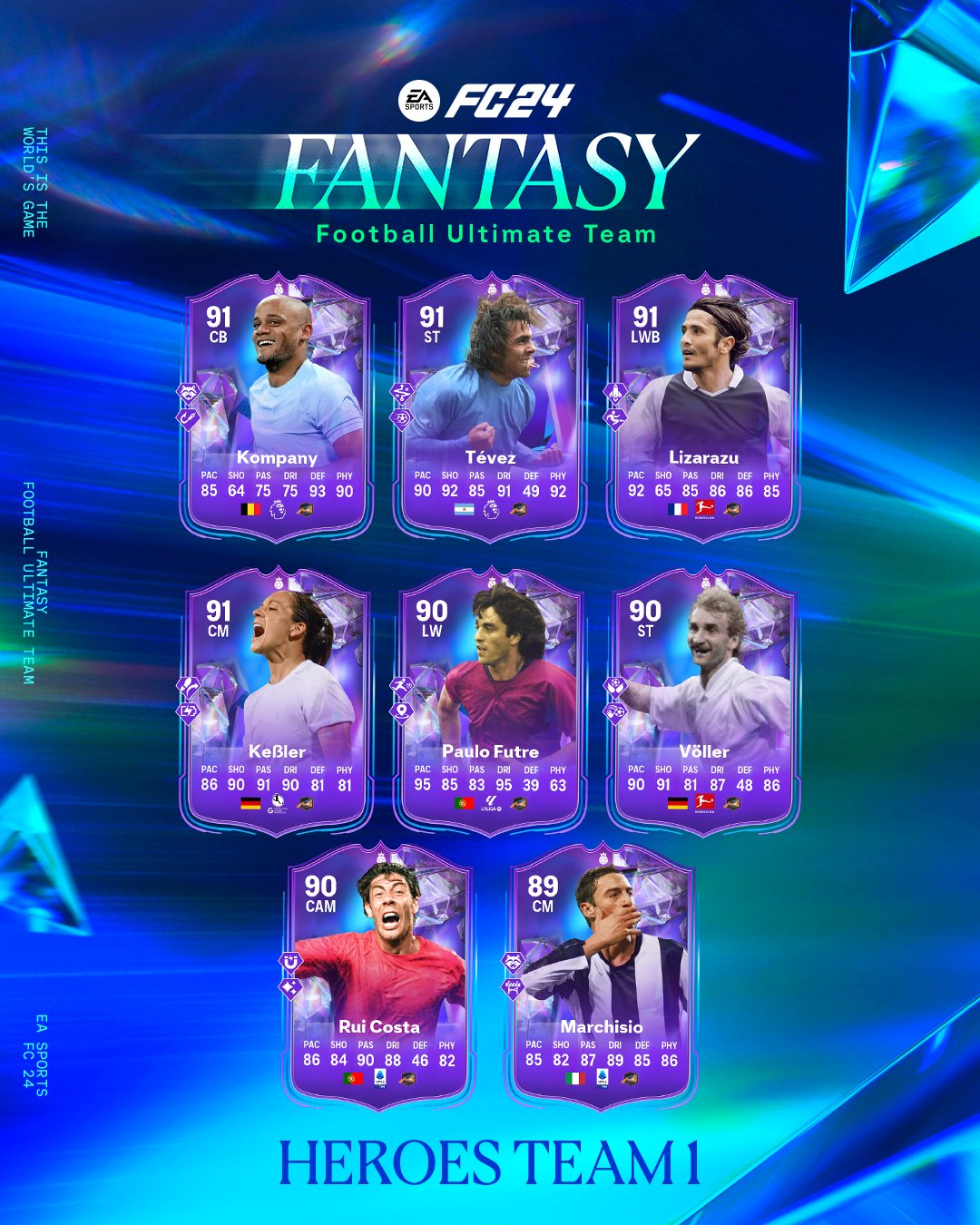Buy FC24 Fantasy Heroes Boost, Pro EA Sports FC 24 FH cards Boosting at ...