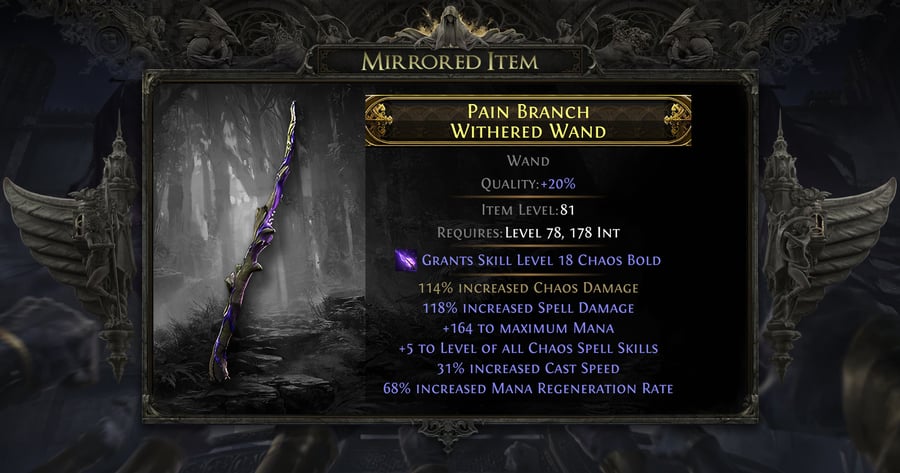Buy Path of Exile 2 Mirrored Wand, PoE 2 Mirrored Wand for Sale | Overgear