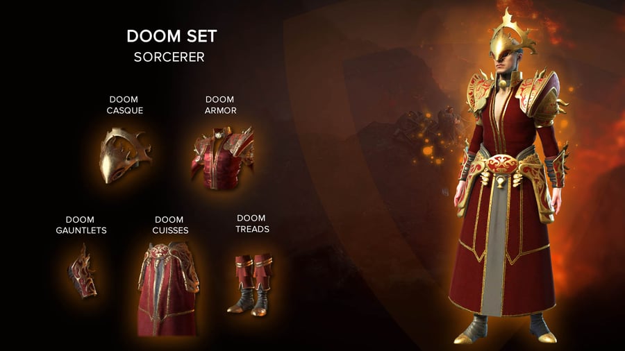 Buy Diablo 4 Doom Set Armor, Cheap D4 Transmog for Sale at Overgear.com
