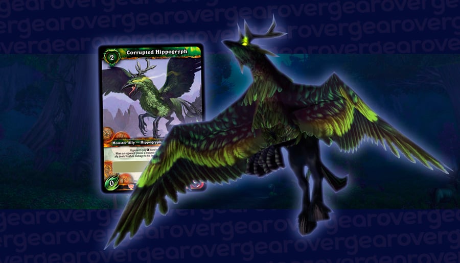 Buy WoW Corrupted Hippogryph TCG Mount - Pro Shadowlands loot boost service