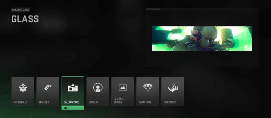 WZ Glass Calling Card Boost - Buy Warzone Glass Calling Card boosting ...