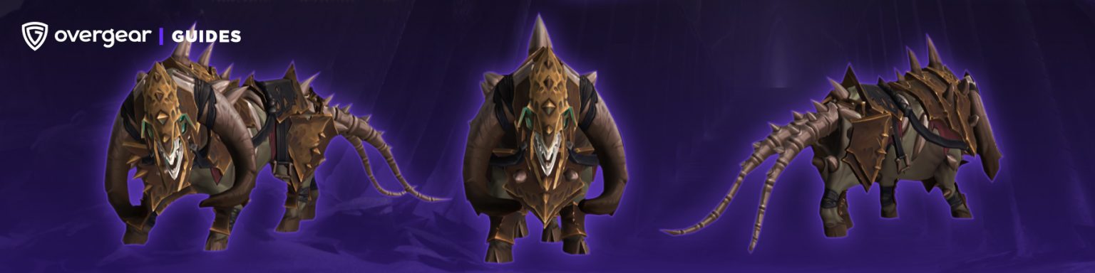 WoW Shadowlands new mounts - Overgear Guides