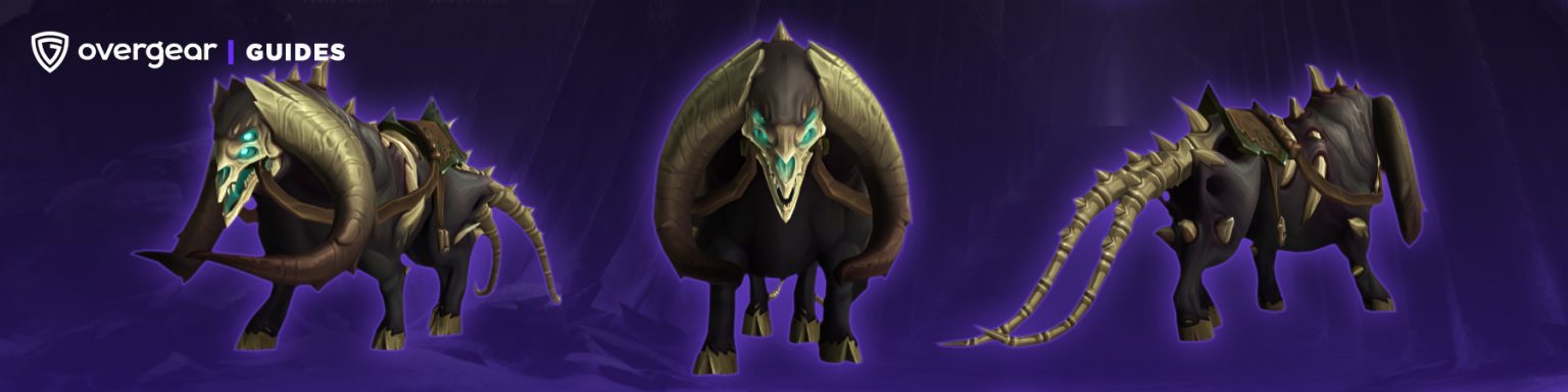 WoW Shadowlands new mounts - Overgear Guides