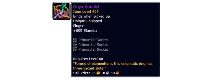 Dragonflight Onyx Annulet and Primordial Stones Overview - Pro Tips