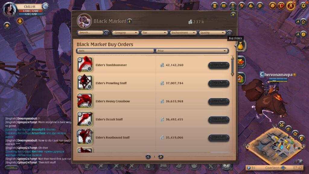 How Do You Use the Black Market in Albion? - Pro Tips