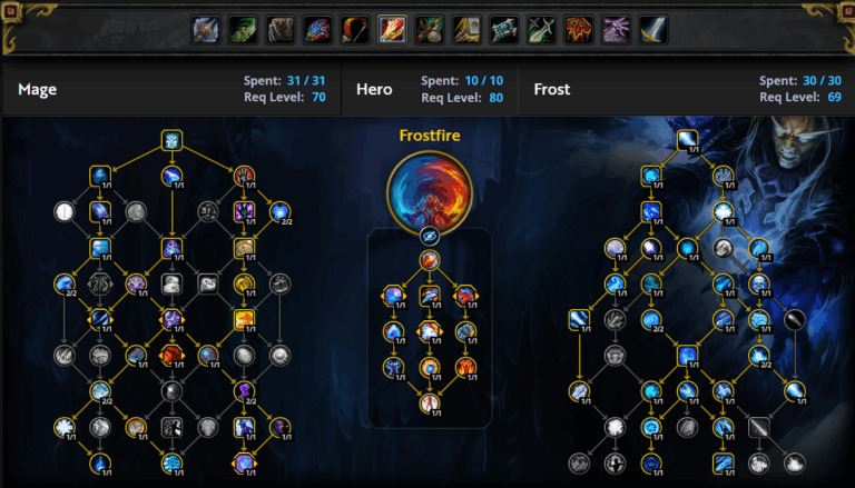 WoW Frost Mage DPS Guide, The War Within Frost Mage PvE Guide ...