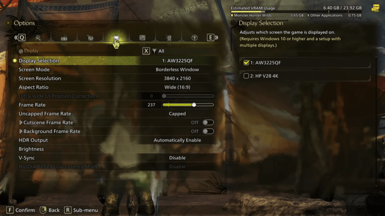 Monster Hunter Wilds Best Settings, MH Wilds Best PC & Console Settings