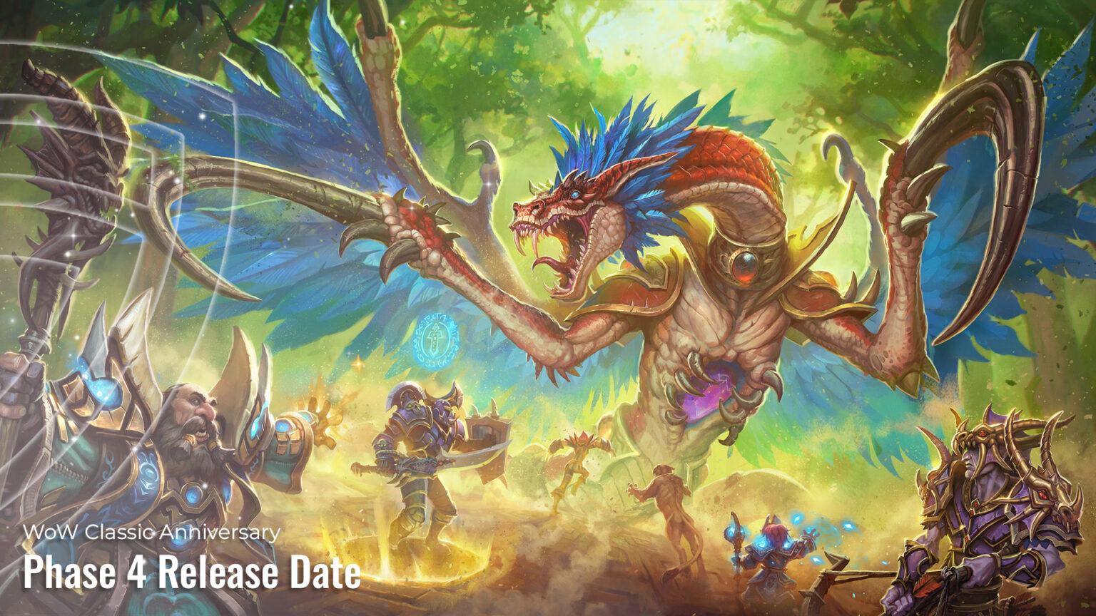 WoW Classic Fresh Phase 4 Overview, WoW Classic Anniversary Phase 4 ...