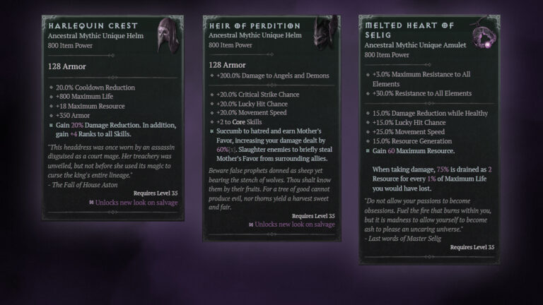 Diablo 4 Mythic Unique Crafting, Diablo IV How to Craft Mythic Uniques