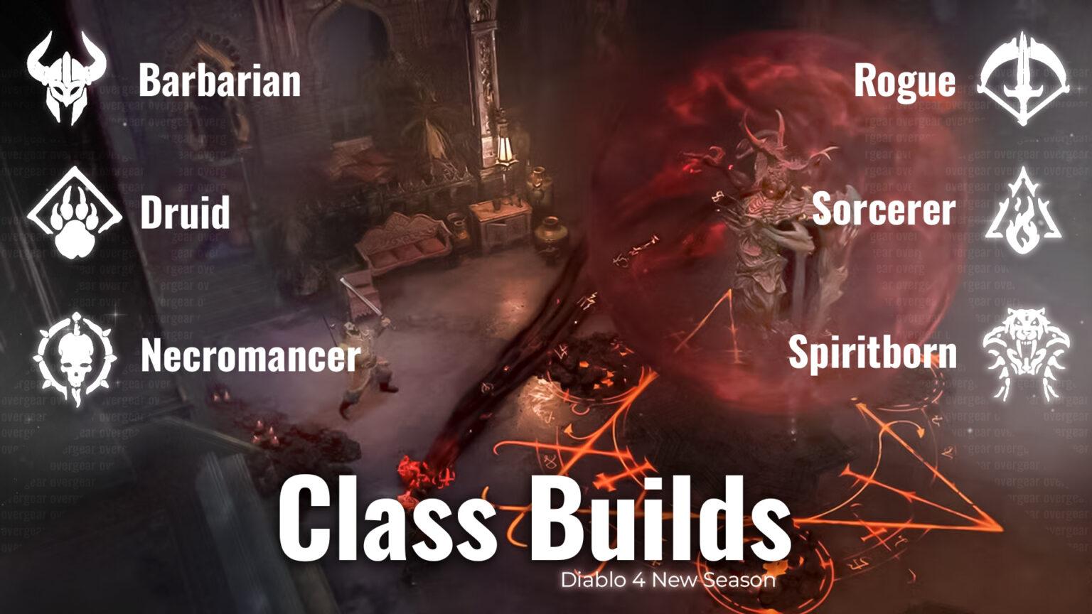 Diablo 4 Build Tier List, Diablo 4 Best Builds - Pro Tips
