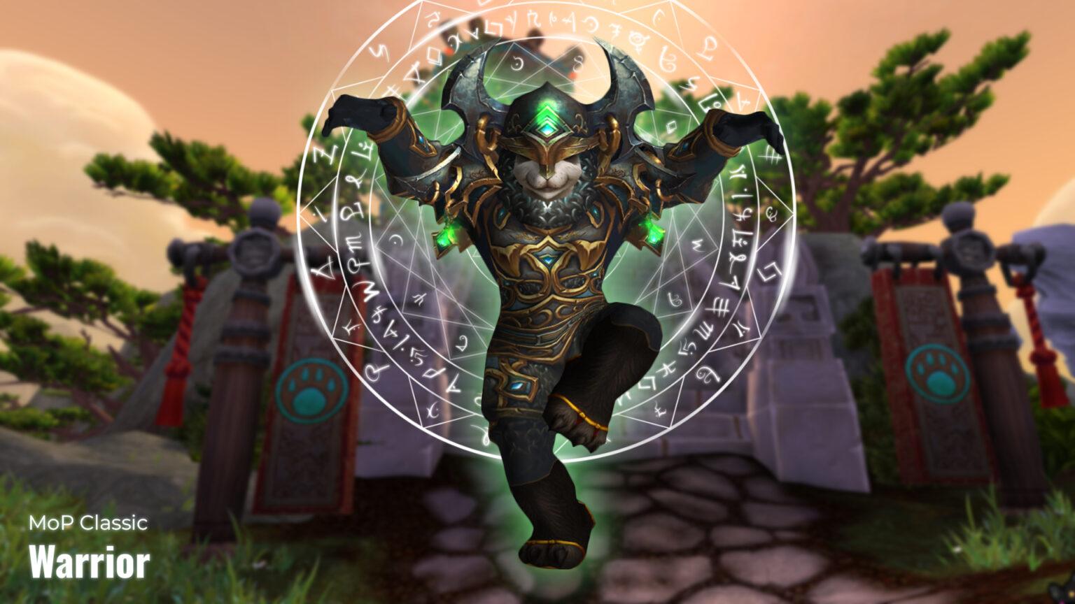 Mists of Pandaria Classic Warrior Guide, MoP Classic Warrior Guide