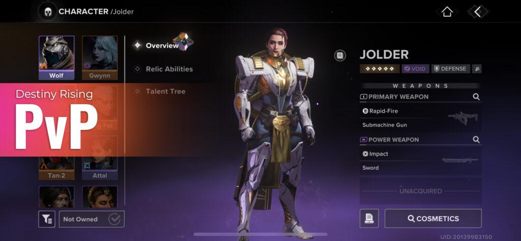 Destiny Rising Best Characters, Destiny Rising Characters Tier List for ...