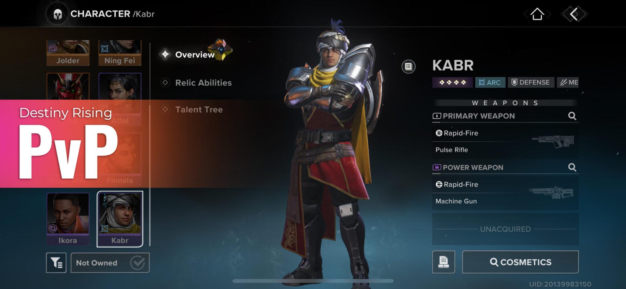 Destiny Rising Best Characters, Destiny Rising Characters Tier List for ...