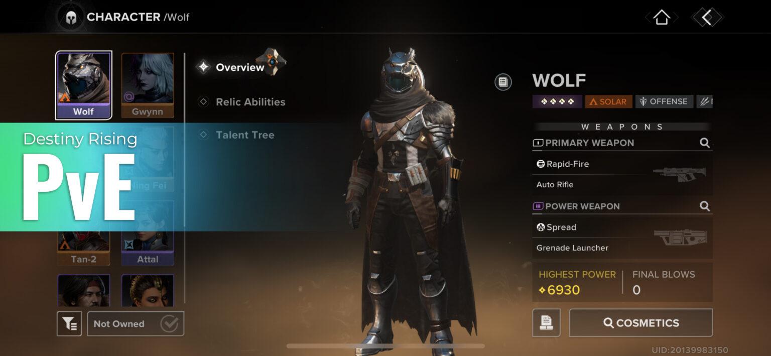 Destiny Rising Best Characters, Destiny Rising Characters Tier List for ...