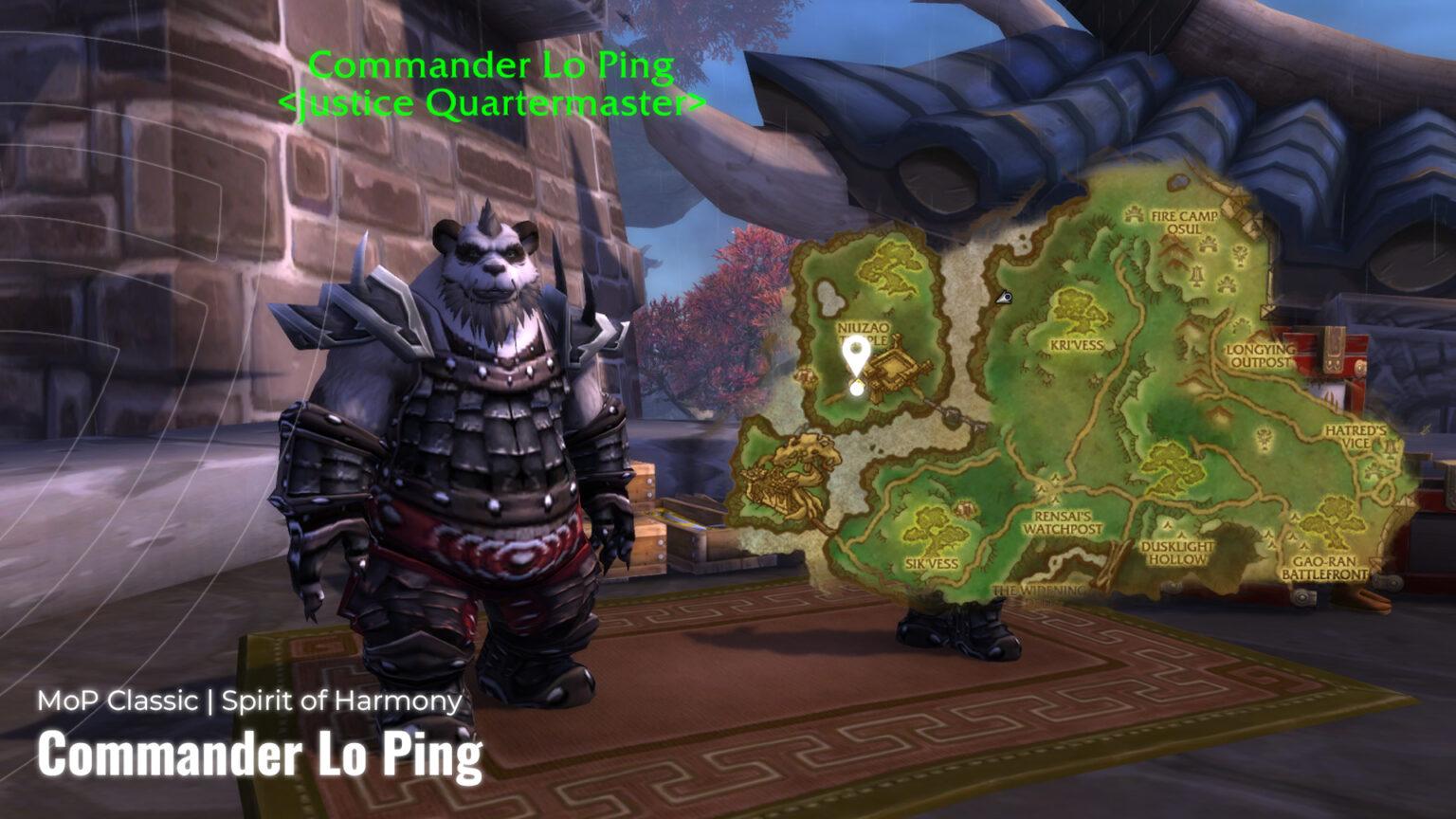 Spirit of Harmony Guide, How to Get Spirit of Harmony in MoP Classic