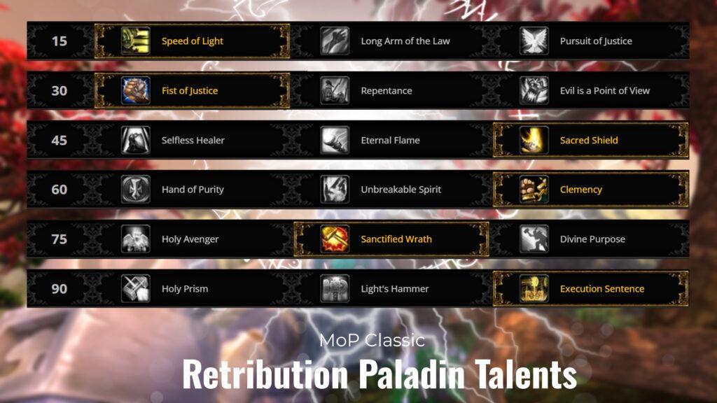 MoP Classic Retribution Paladin Guide, Mists of Pandaria Classic Ret Paladin Guide