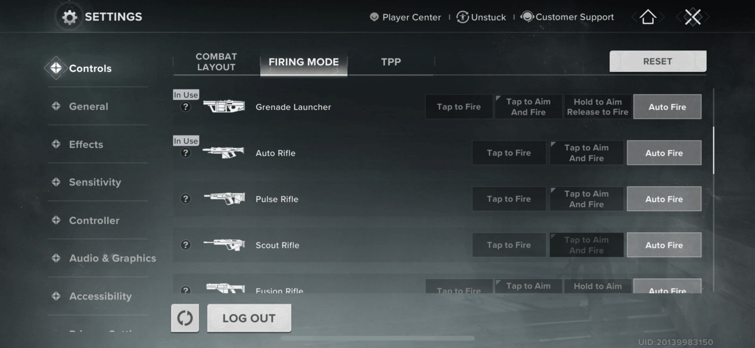 Destiny Rising Best Settings, Destiny Rising Top Settings for Mobile & PC