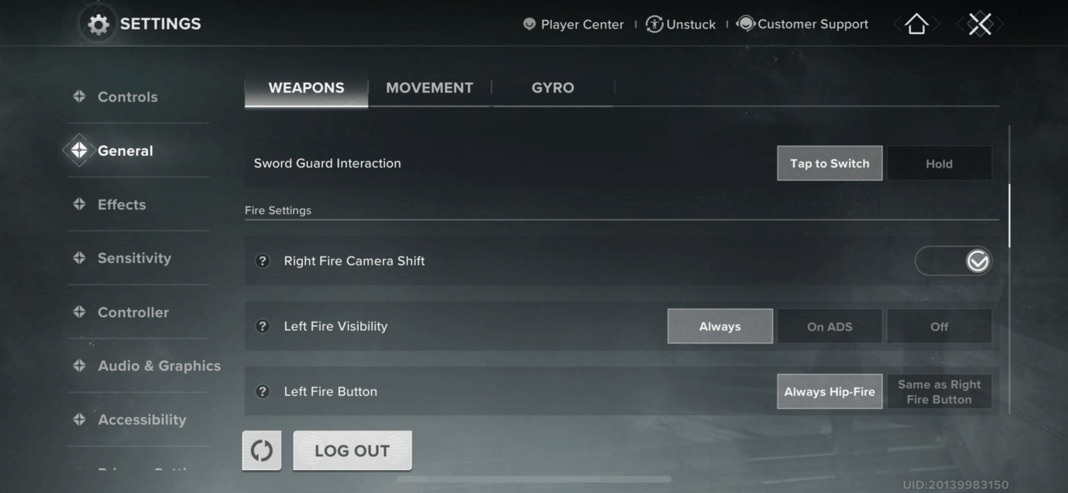 Destiny Rising Best Settings, Destiny Rising Top Settings for Mobile & PC