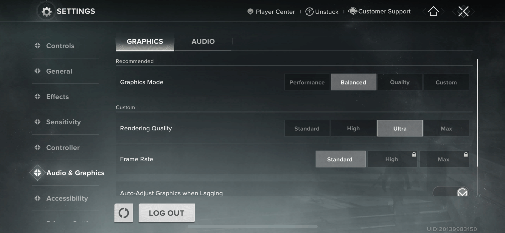 Destiny Rising Best Settings, Destiny Rising Top Settings for Mobile & PC