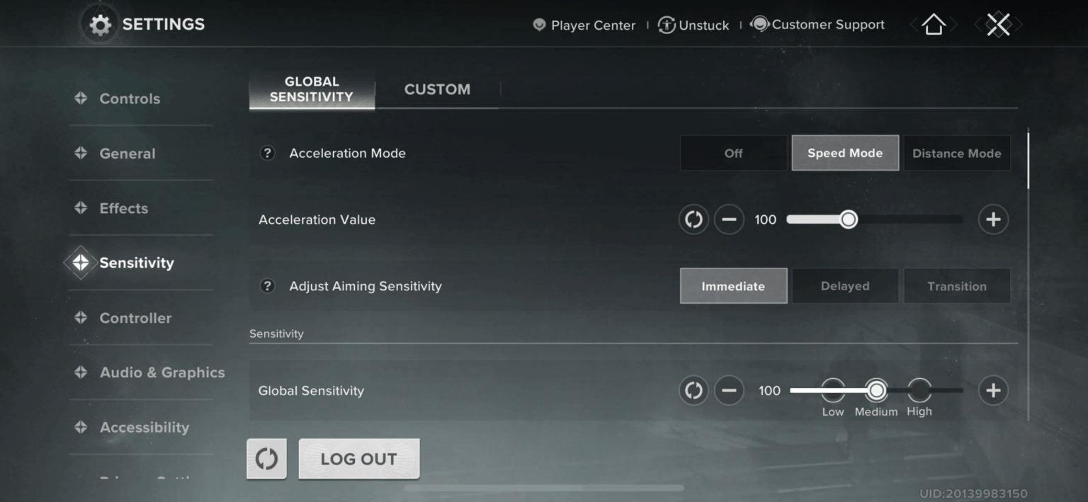 Destiny Rising Best Settings, Destiny Rising Top Settings for Mobile & PC