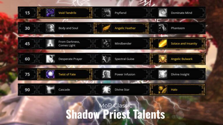 MoP Classic Shadow Priest Guide, Mists of Pandaria Classic Shadow ...