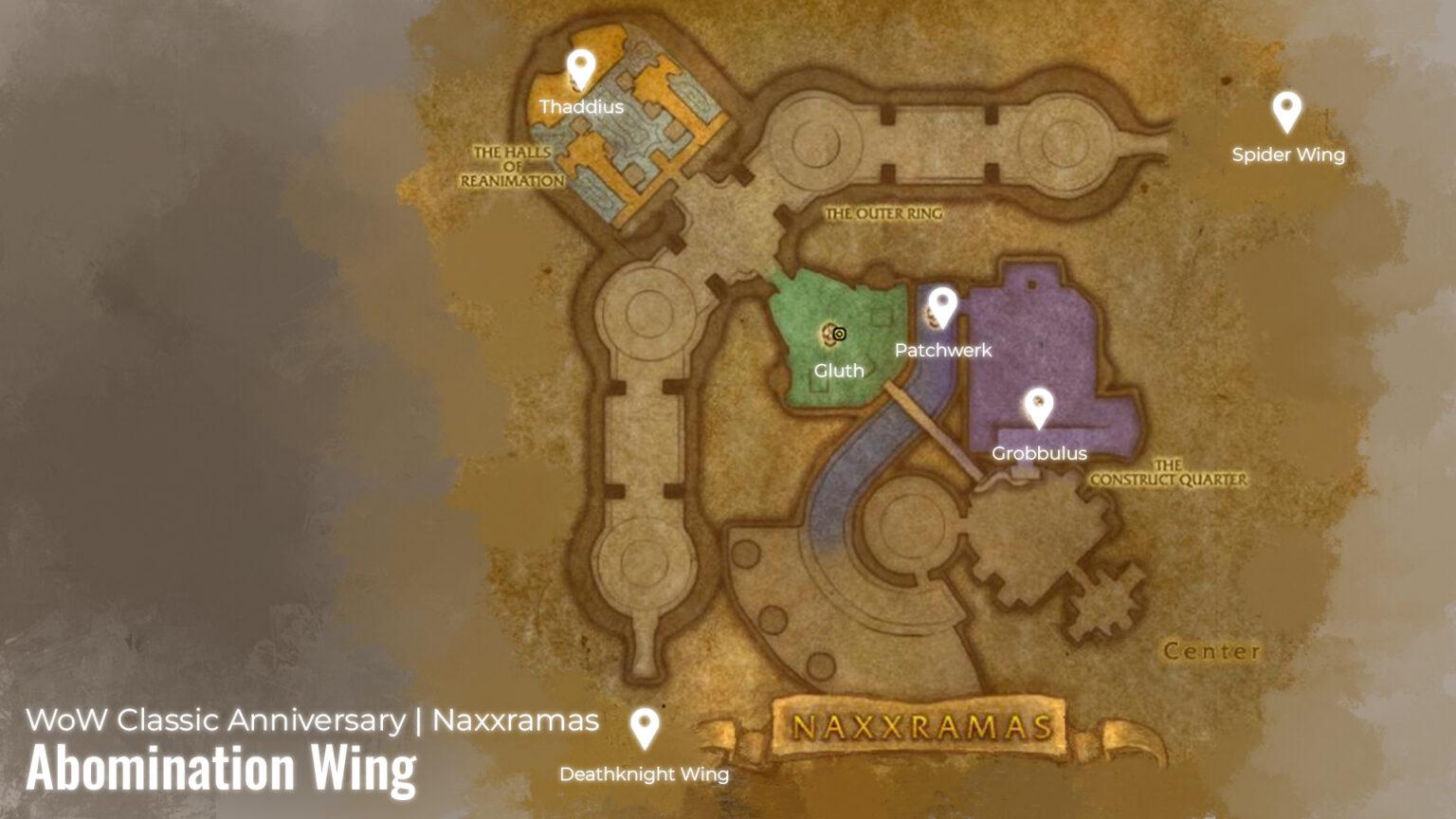 WoW Classic Anniversary Naxxramas Overview, WoW Classic Anniversary ...