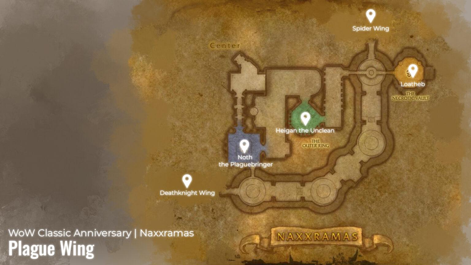 WoW Classic Anniversary Naxxramas Overview, WoW Classic Anniversary ...