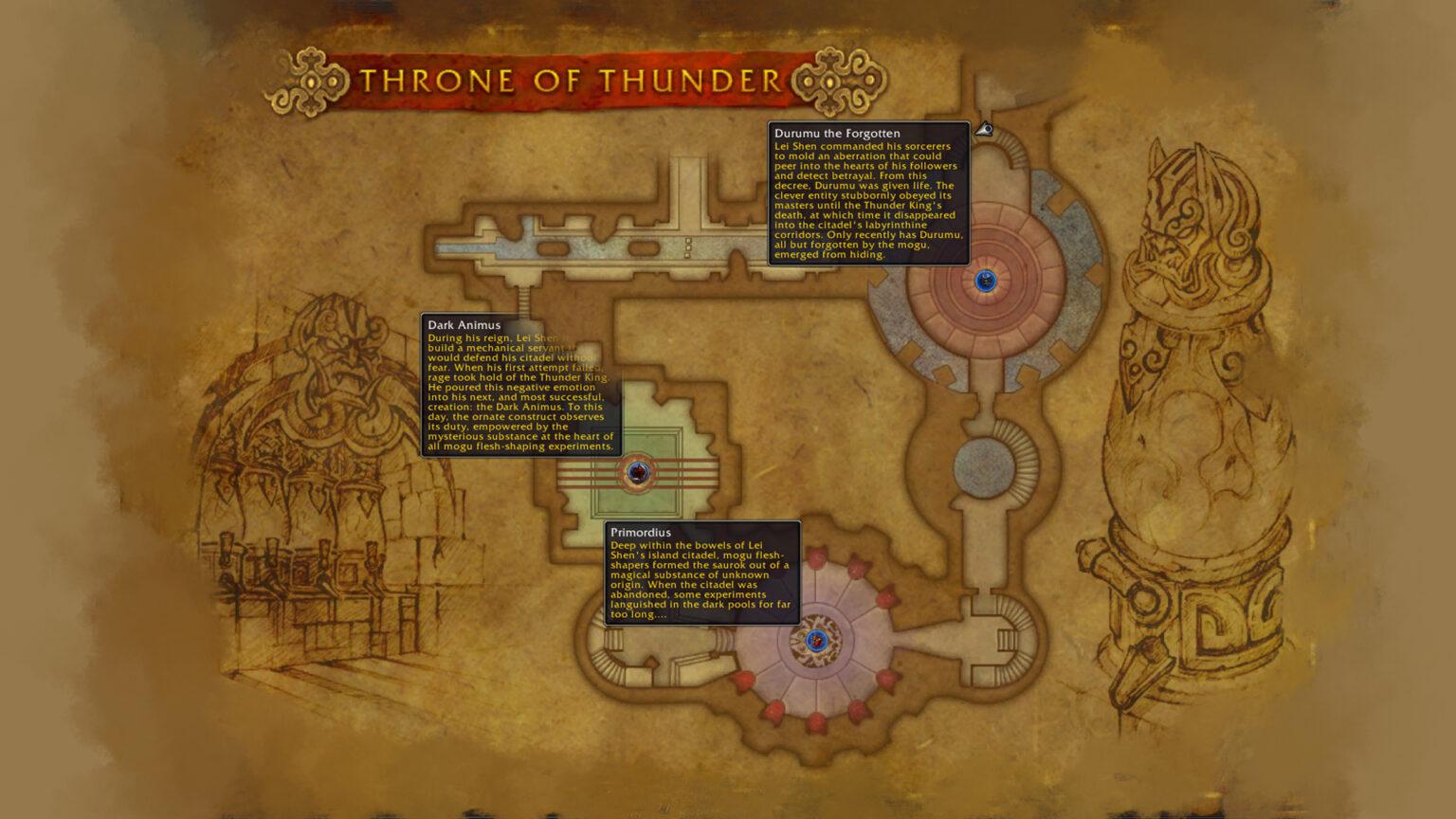 Throne of Thunder Overview, MoP Classic Throne of Thunder Overview ...