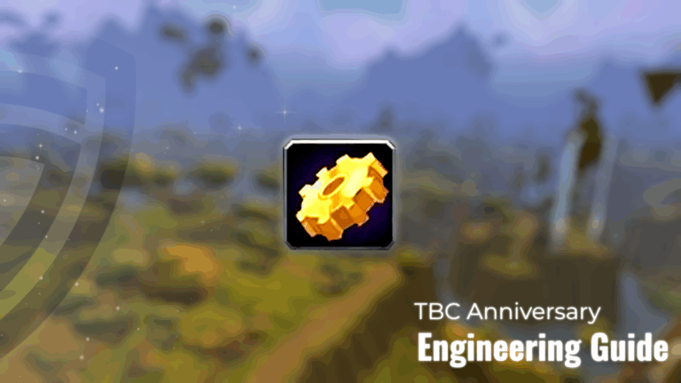 WoW TBC Engineering Guide, TBC Classic Engineering Leveling Guide - Pro ...