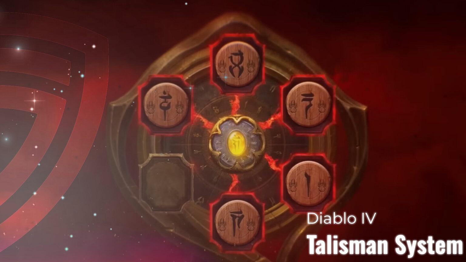 Diablo 4 Talisman System, Where To Get Diablo 4 Talismans — Pro Tips